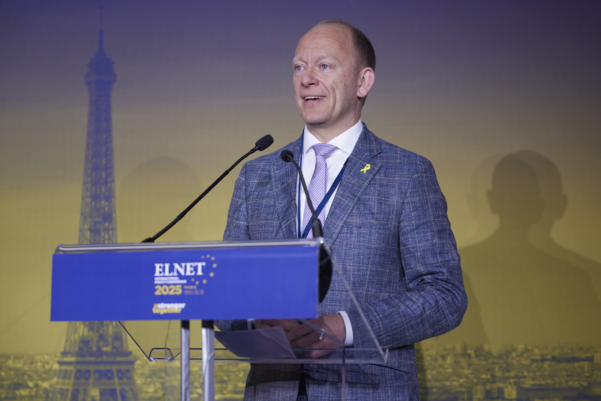 Major General Wolf-Jürgen Stahl and Philip Krämer join ELNET